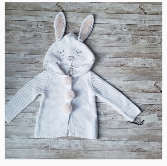 Max Studio | Shirts & Tops | Max Studio Baby Sweater With Poms And ...